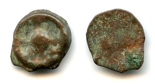 Wheel-money AE12 from Istros, Moesia (ca. 420-400 BC), Ancient Greek c ...
