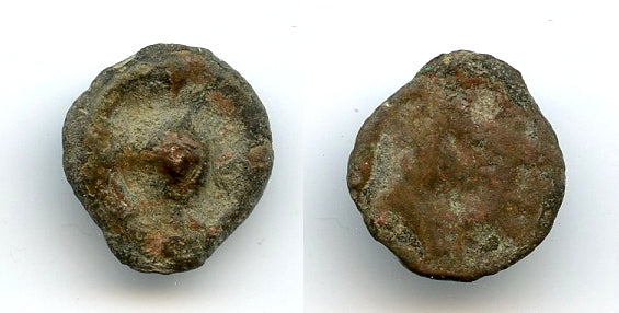 Wheel-money AE12 from Istros colony, Moesia (c.420-400 BC), Ancient Gr ...