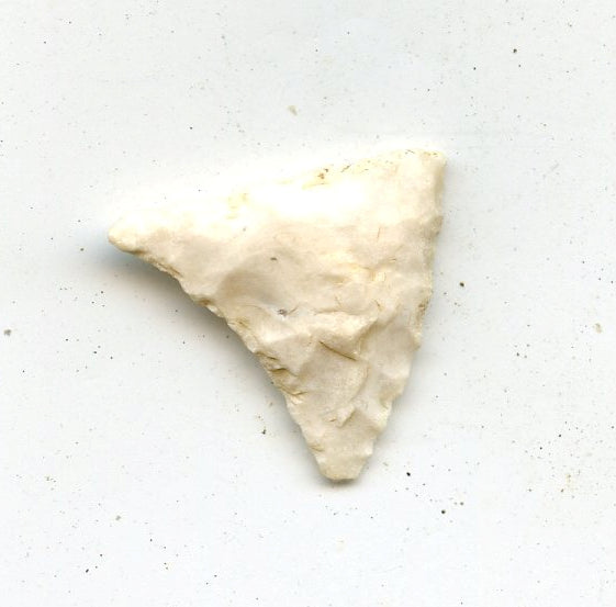 Shallow concave base triangle point, North Africa, late Neolithic peri ...