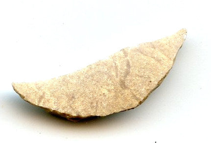 Flint crescent knife, North Africa, Neolithic period, ca.3000 BC ...