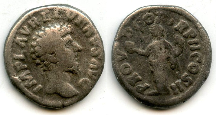 Silver denarius of Lucius Verus (161-169 CE), Rome, Roman Empire (RIC ...