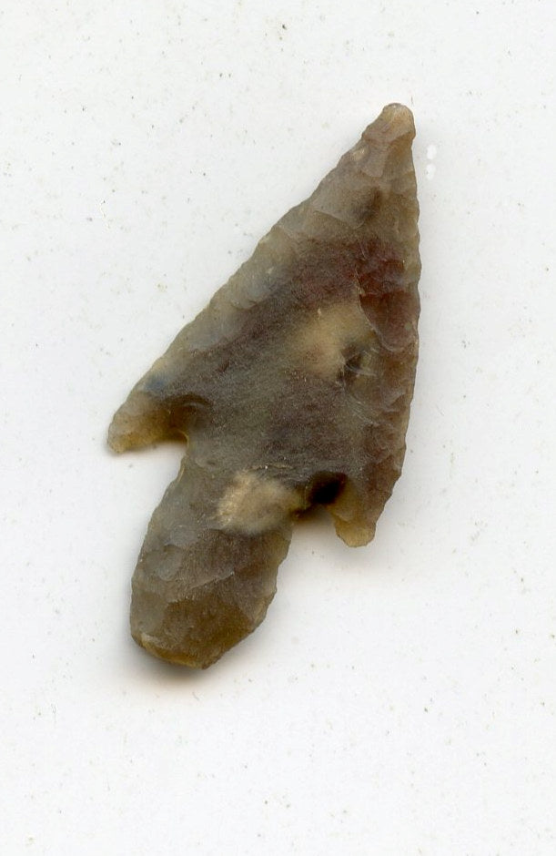 Chalcedony stemmed bullet arrowhead, North Africa, late Neolithic, c.3 ...