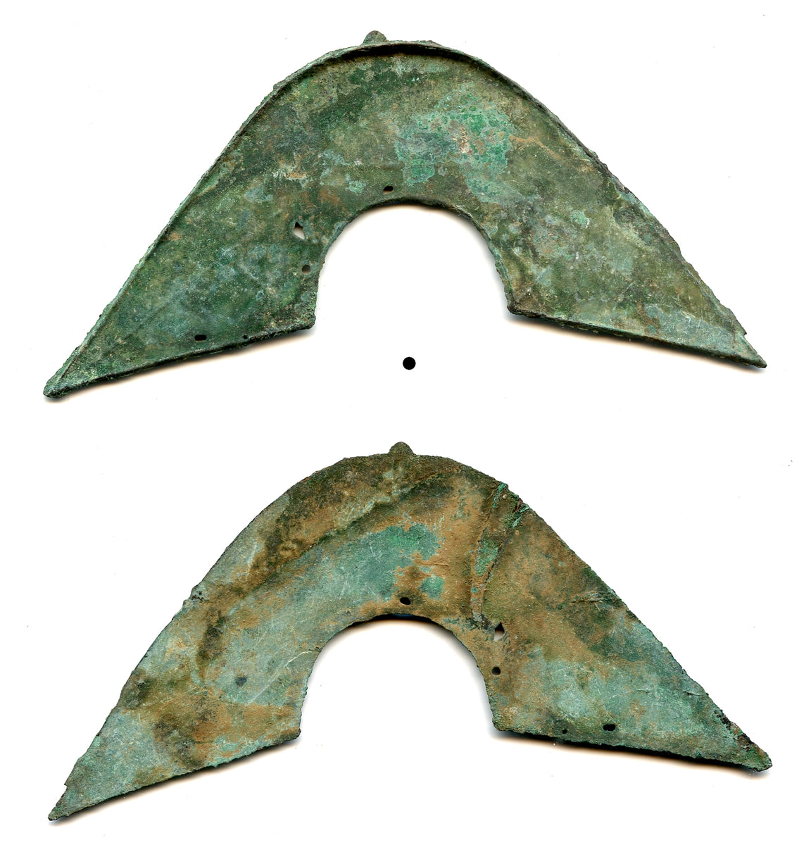 Large bronze "bridge money", Zhou Dynasty (1046-771 BC), Ancient China ...