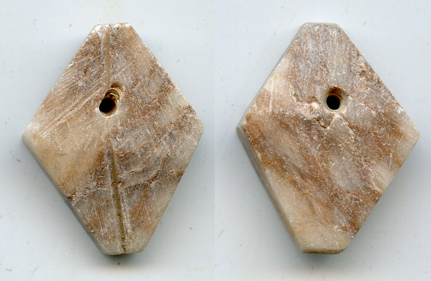 Rare large stone cowrie-shell coin, 2nd-1st millenium BC, North-Easter ...