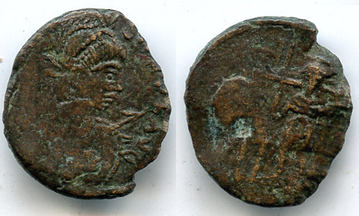 VERY rare AE2 of Theodosius II (402-450 AD), Cherson mint, Roman Empir ...