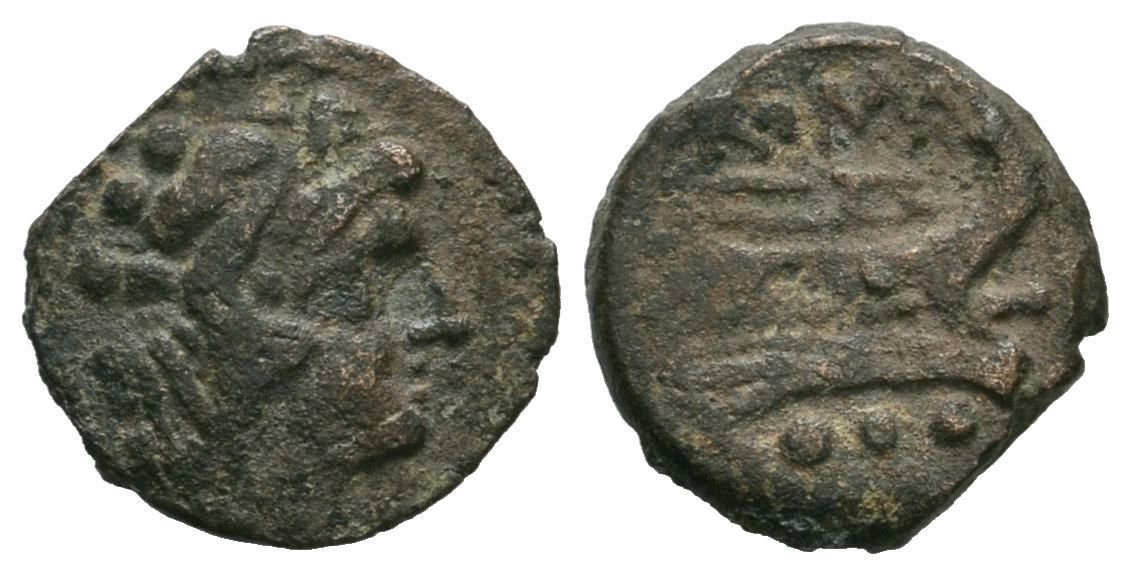 Anonymous Æ quadrans, after 211 BC, Rome mint, Roman Republic – NumisMall