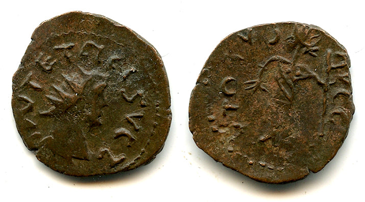 Beautiful barbarous radiate of Tetricus II, c.270-280 AD, Roman Gaul ...