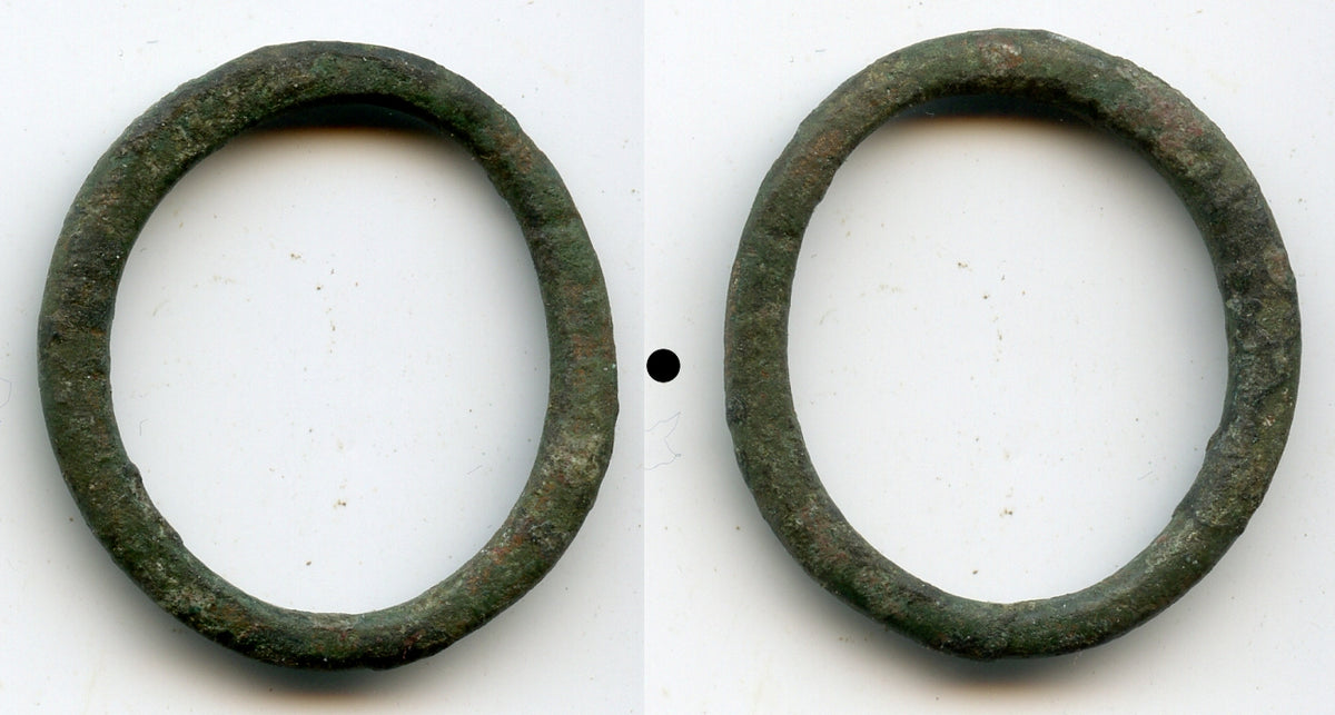 Large (32mm) ancient Celtic ring money, ca. 800-500 BC, Hungary – NumisMall
